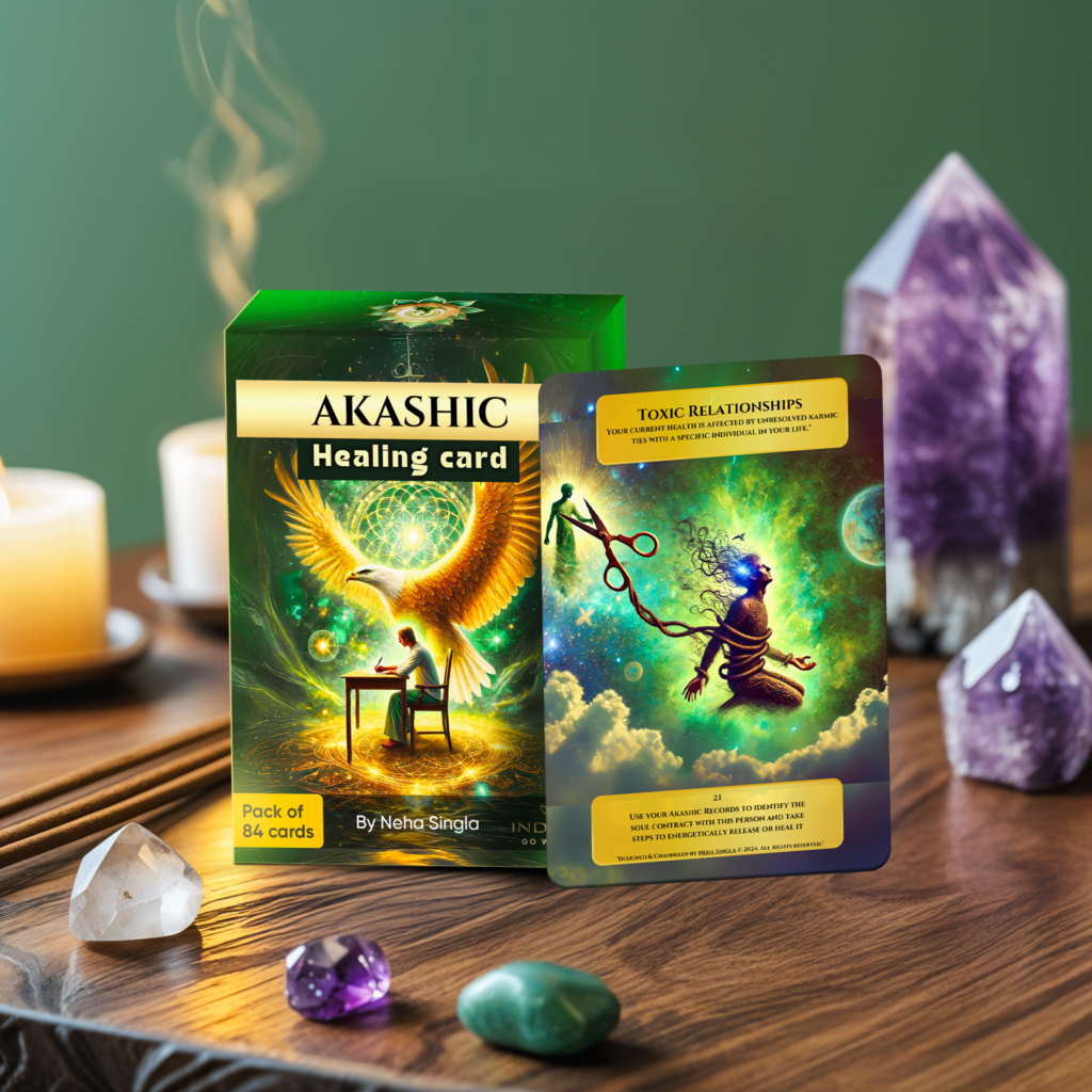 Akashic Healing Oracle Deck by Neha Singla - Neha Singla